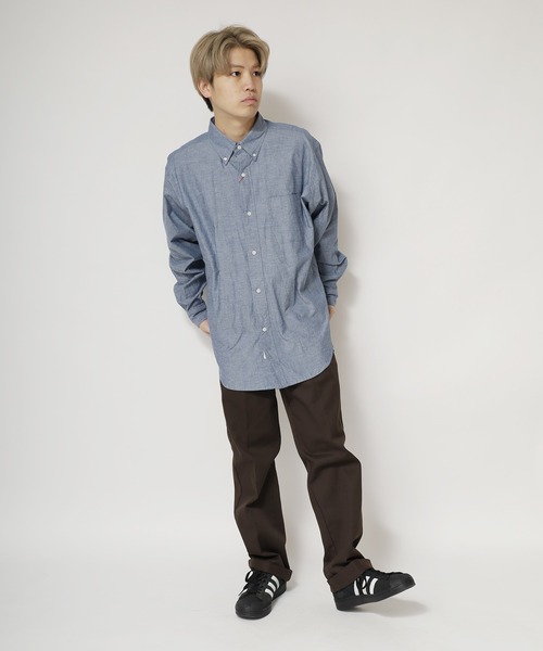 SERO（セロ）の「SERO/セロ B.D WIDE SHIRT CHAMBRAY シャツ（シャツ/ブラウス）」 - WEAR