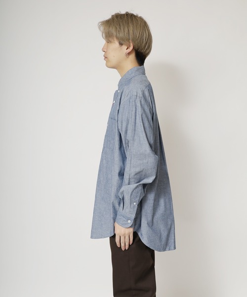 SERO（セロ）の「SERO/セロ B.D WIDE SHIRT CHAMBRAY シャンブレーシャツ オーバーサイズ（シャツ/ブラウス ...