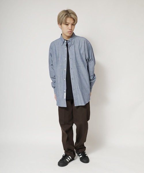 SERO（セロ）の「SERO/セロ B.D WIDE SHIRT CHAMBRAY シャツ（シャツ/ブラウス）」 - WEAR