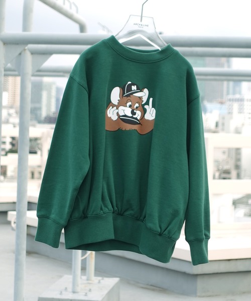 ARCH & LINE（アーチアンドライン）の「オーガニックコットンプリントスウェットシャツ OG TERRY LOOP PO NAKKIE（スウェット）」 - WEAR