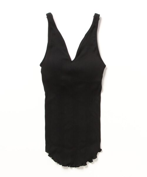 HAKUJI（ハクジ）の「HAKUJI Random rib bra V-TT（タンクトップ）」 - WEAR