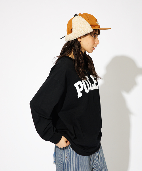 POLeR（ポーラー）の「【POLeR/ポーラー】COTTON BOA FLAP CAP/フライトキャップ（キャップ）」 - WEAR