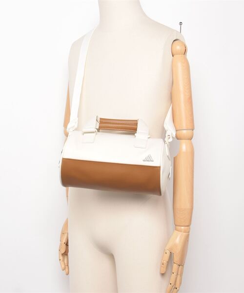 合成皮革 ミニドラムバッグ【adidas Golf/アディダスゴルフ】（ドラム