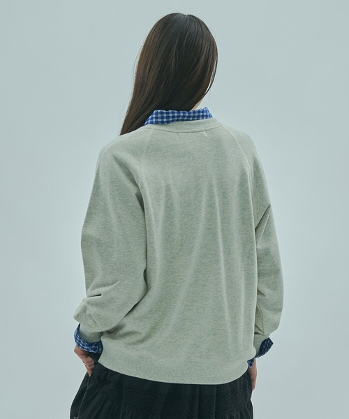 ROSE BUD（ローズバッド）の「(mag.by c)ROSE PRINT L/S SWEAT