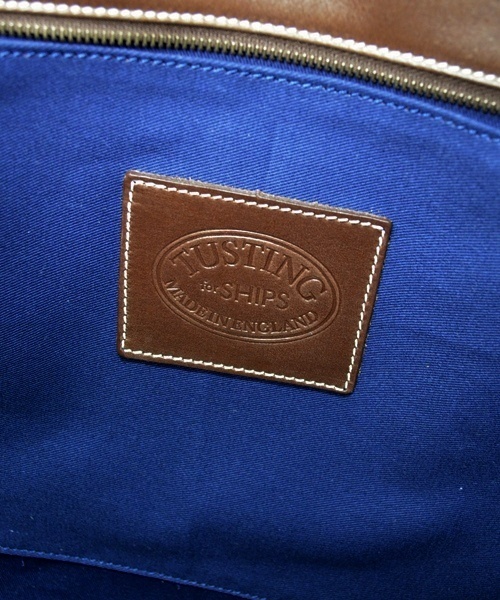 SHIPS（シップス）の「TUSTING: レザー トートバッグ （トートバッグ）」 - WEAR