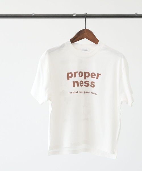 【セール】ジェネレーター properness ビッグTシャツ（Tシャツ/カットソー）｜GENERATOR（ジェネレーター）のファッション通販 ...