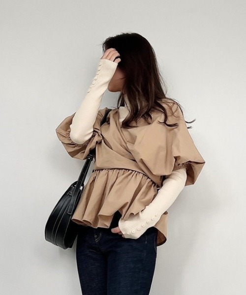 ACYM（アシーム）の「Cache couer volume ブラウス（シャツ/ブラウス）」 - WEAR