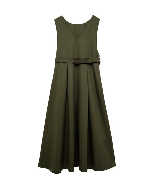 INTERPLAY（インタープレイ）の「【INTERPLAY x MAYUKO】2 Way ノースリーブタックフレア ワンピース（ジャンパースカート）」 - WEAR