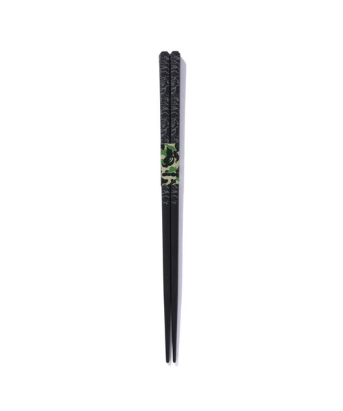 A BATHING APE（アベイシングエイプ）の「ABC LINE CAMO WOOD CHOPSTICKS（カトラリー）」 - WEAR