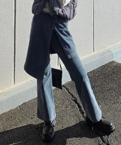 Ameri（アメリ）の「UND STRETCH CORDUROY SKIRT WITH PANTS（その他パンツ）」 - WEAR