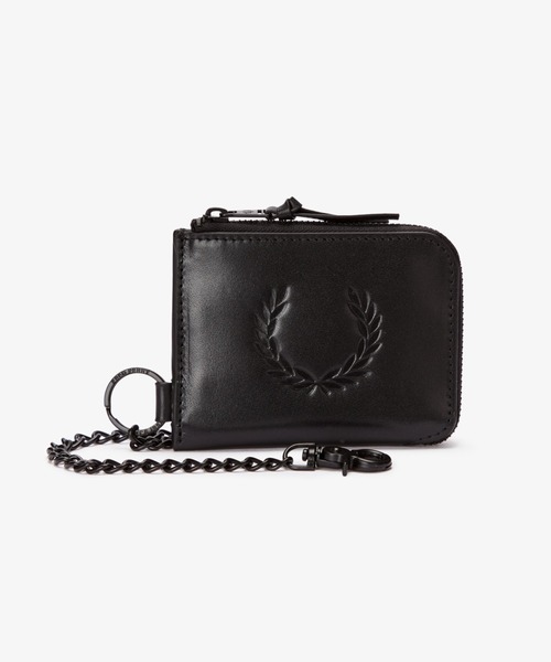 FRED PERRY（フレッドペリー）の「Laurel Wreath Leather Zip Around Wallet（財布）」 - WEAR