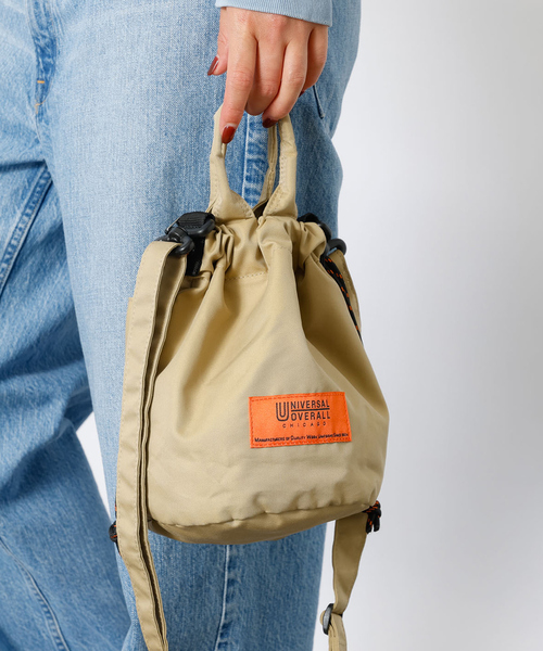 UNIVERSAL OVERALL（ユニバーサルオーバーオール）の「【UNIVERSAL OVERALL/ユニバーサルオーバーオール】ギャバジン2WAYポーチ / ショルダーバッグ / ミニ ...