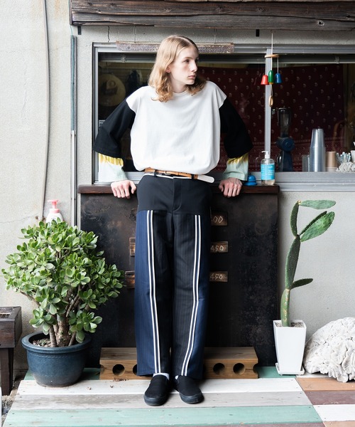 masterkey（マスターキー）の「masterkey マスターキー / INSIDE-PT リメイクライクインサイドアウトパンツ ...