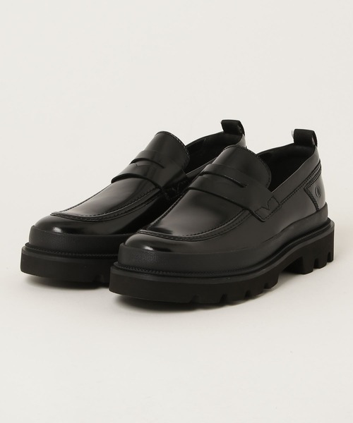 Clarks（クラークス）の「Badell Easy / バデルイージー（ブラックハイシャインレザー）（ローファー）」 - WEAR