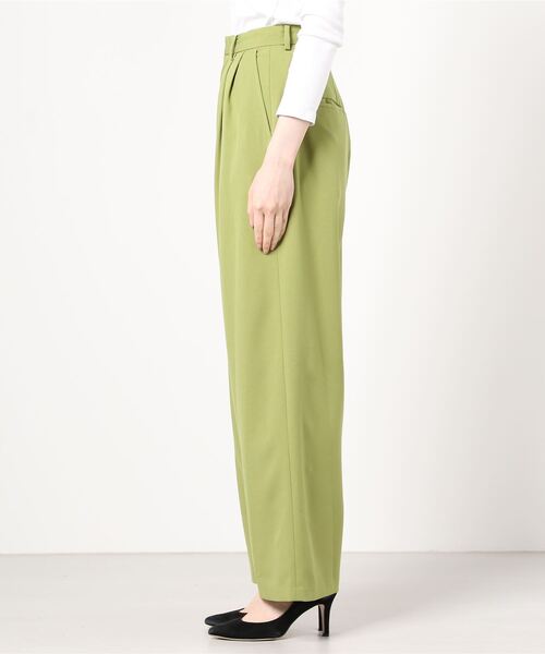 CLANE（クラネ）の「BASIC TUCK PT（スラックス）」 - WEAR