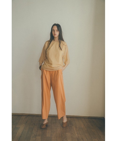 CLANE（クラネ）の「BASIC TUCK PT（スラックス）」 - WEAR