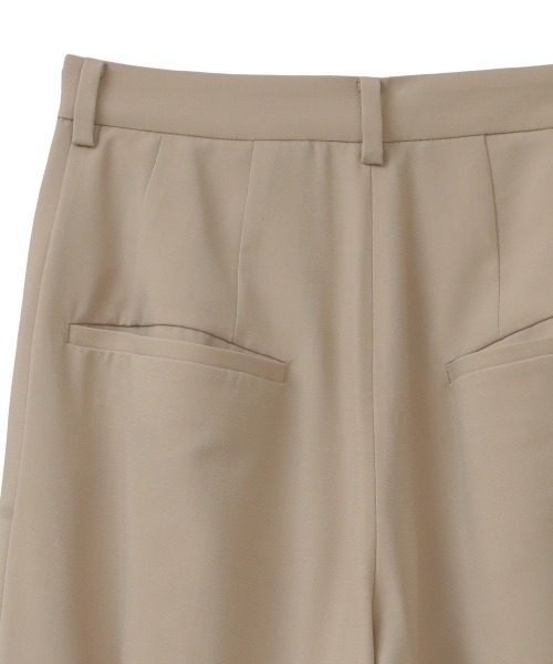 CLANE（クラネ）の「BASIC TUCK PT（スラックス）」 - WEAR