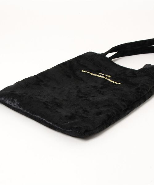 Actually（アクチュアリー）の「ベロアトート Sサイズ（ハンドバッグ）」 - WEAR