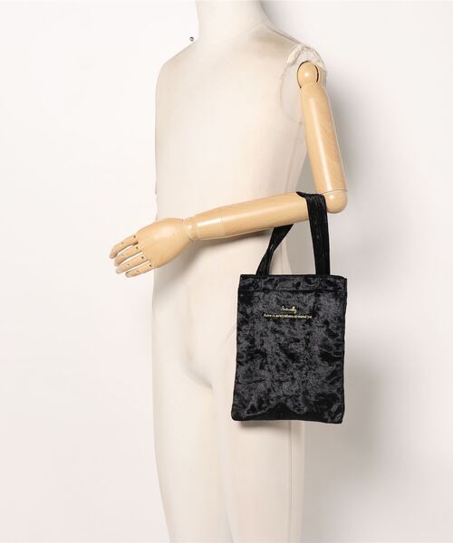 Actually（アクチュアリー）の「ベロアトート Sサイズ（ハンドバッグ）」 - WEAR