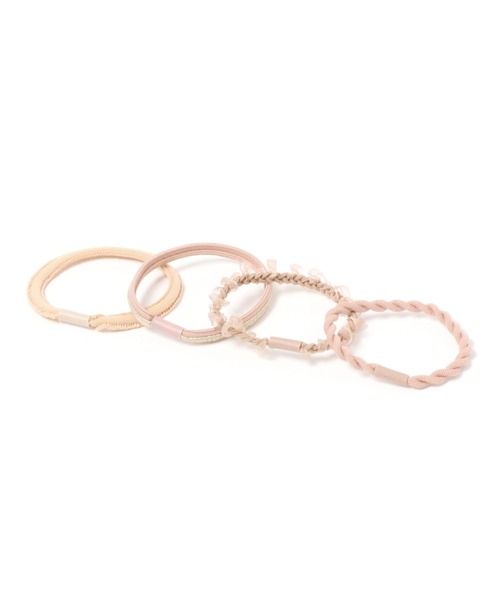 ラメMIXヘアゴム[4点セット] / 909449（ヘアゴム）｜LAKOLE（ラコレ）のファッション通販 - ZOZOTOWN