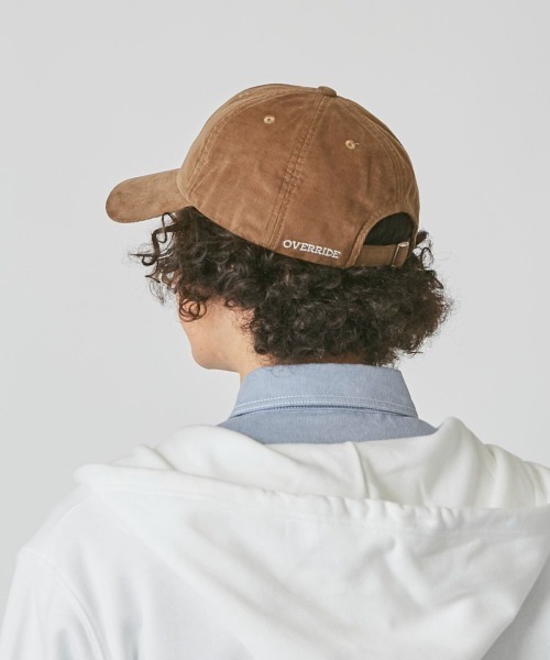 OVERRIDE（オーバーライド）の「OVERRIDE CORDUROY 6P CAP（キャップ）」 - WEAR