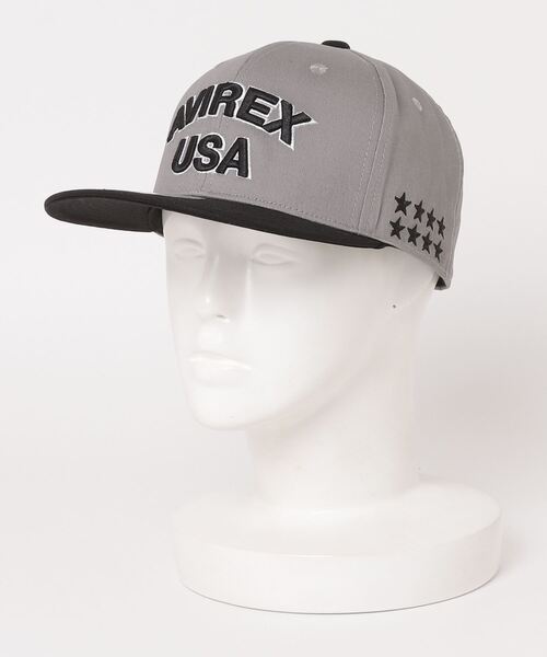 AVIREX（アヴィレックス）の「BASEBALL CAP 'AVIREX USA' / ベースボール キャップ / アヴィレックス（キャップ ...