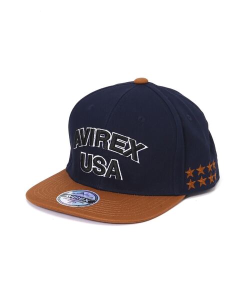 AVIREX（アヴィレックス）の「BASEBALL CAP 'AVIREX USA' / ベースボール キャップ / アヴィレックス（キャップ ...