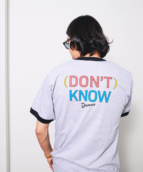 Dunno（ドノウ）の「Dunno / Dont Know T（Tシャツ/カットソー）」 - WEAR