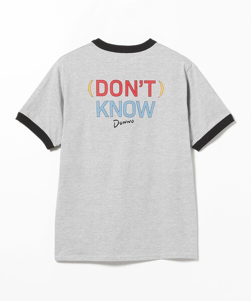 Dunno（ドノウ）の「Dunno / Dont Know T（Tシャツ/カットソー）」 - WEAR