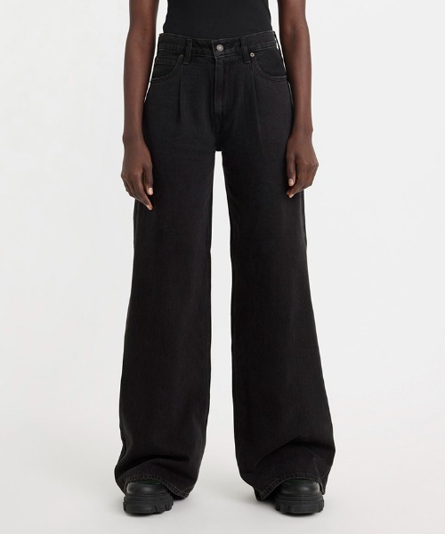 Levi's（リーバイス）の「LEVI’S BAGGY DAD WIDE LEG A7455-0000（デニムパンツ）」 - WEAR