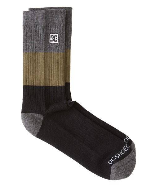 DC SHOES（ディーシーシューズ）の「DC SEASONAL CREW 2PK/DC靴下・ソックス（ソックス/靴下）」 - WEAR