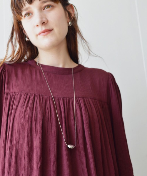 ma chere Cosette?（マシェールコゼット）の「メタルドロップロングネックレス（ネックレス）」 - WEAR