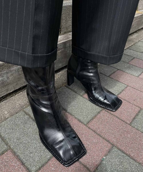 Ameri（アメリ）の「UND ELASTIC SHORT BOOTS（ブーツ）」 - WEAR