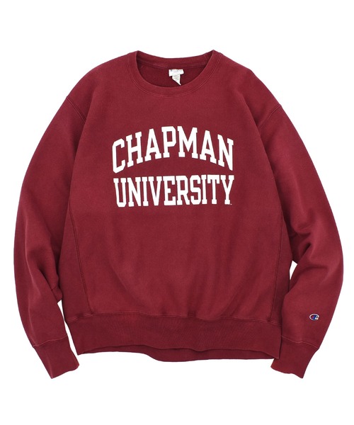 【USED】Champion “CHAPMAN UNIVERSITY” リバースウィーブ スウェット（スウェット）｜Champion ...