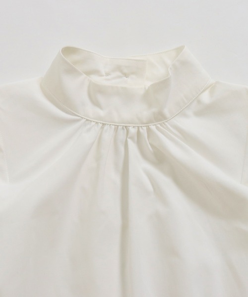 低身長向けサイズ】ブラウスレイヤードワンピース