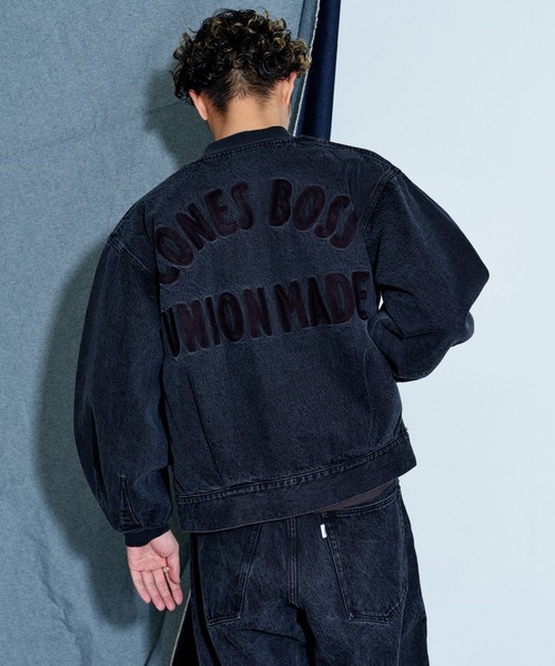 CONES BOSS（コーンズボス）の「【ユニセックス】【CONESBOSS/コーンズボス】デニムスタジャン（ブルゾン）」 - WEAR
