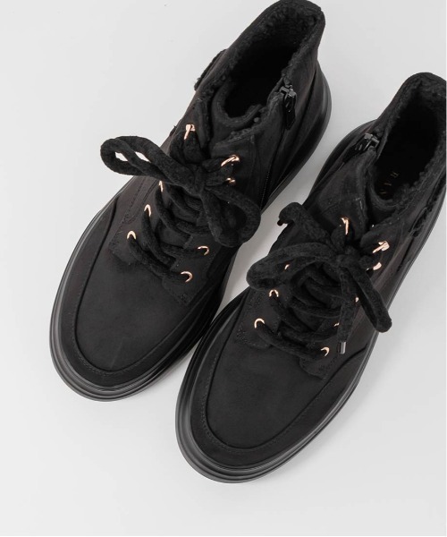 セール】キルティングデザインハイカットスニーカー（スニーカー