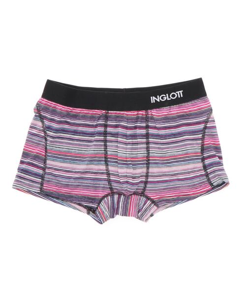 INGLOTT （イングロット）の「【INGLOTT/イングロット】マルチボーダー柄 ボクサーパンツ（ボクサーパンツ）」 - WEAR