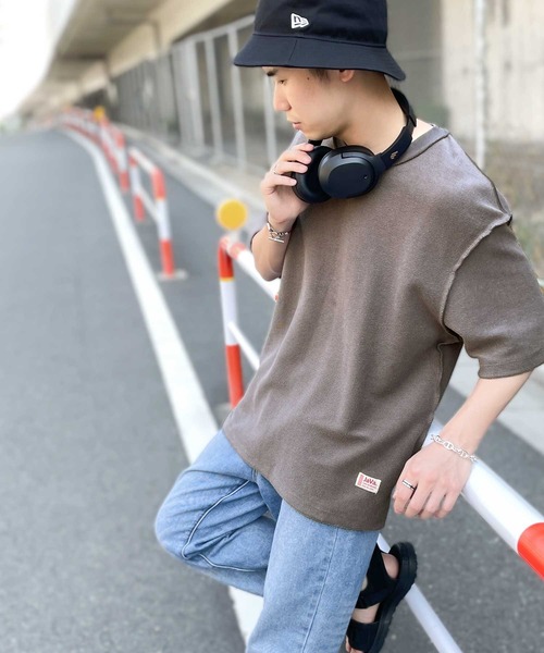 Java（ジャバ）の「《JaVaジャバ コラボ》USAコットンパイル地ポケット付きビッグTee（Tシャツ/カットソー）」 - WEAR