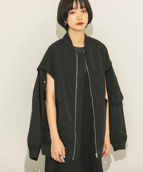 KBF（ケイビーエフ）の「2WAYルーズMA-1ブルゾン（ブルゾン）」 - WEAR