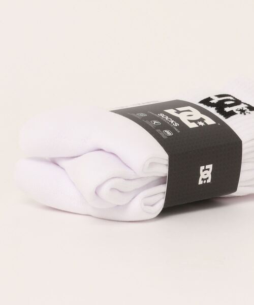 DC SHOES（ディーシーシューズ）の「SPP DC CREW 3PK/DC3Pソックス・靴下（ソックス/靴下）」 - WEAR
