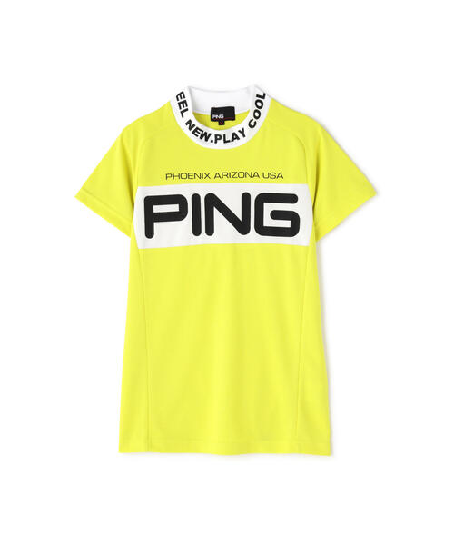 PING（ピン）の「【PING APPAREL】BIG PINGロゴ クールコア半袖ハイネックカットソー ＜PERFORMANCE ...