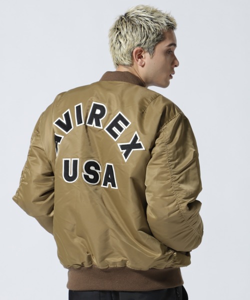AVIREX（アヴィレックス）の「MA-1 コマーシャル ロゴ / MA-1 COMMERCIAL LOGO / フライトジャケット / AVIREX / アヴィレックス（MA-1）」 - WEAR