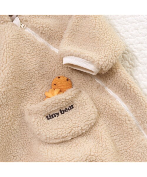 apres les cours（アプレレクール）の「tiny bear なりきりもこもこジャンプスーツ（その他ベビーウェア）」 - WEAR