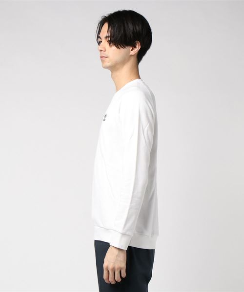 adidas アディダス M ESS CREW ED6208 WHT/BLK（スウェット）｜adidas（アディダス）のファッション通販 ...