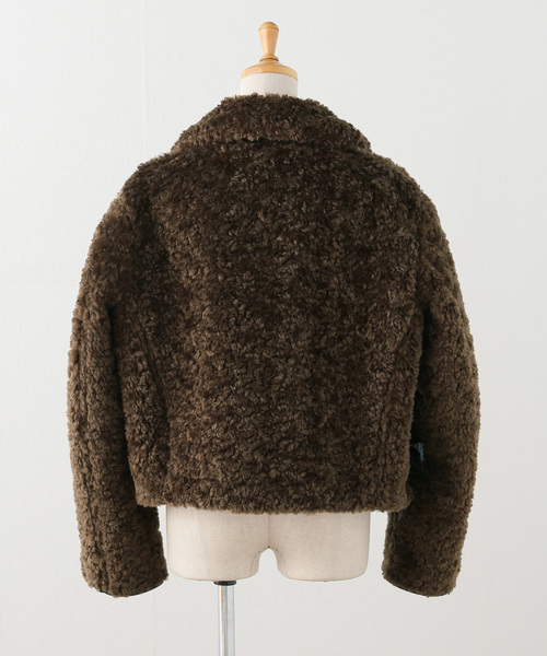 セール】フェイクムートンフライトジャケット（その他アウター