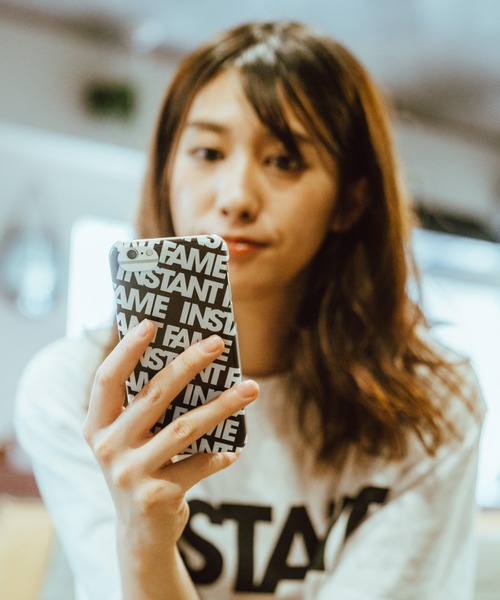 INSTANT FAME（インスタントフェイム）の「INSTANT FAME モノグラムiPhoneカバー7Plus/8Plus（スマホケース ...