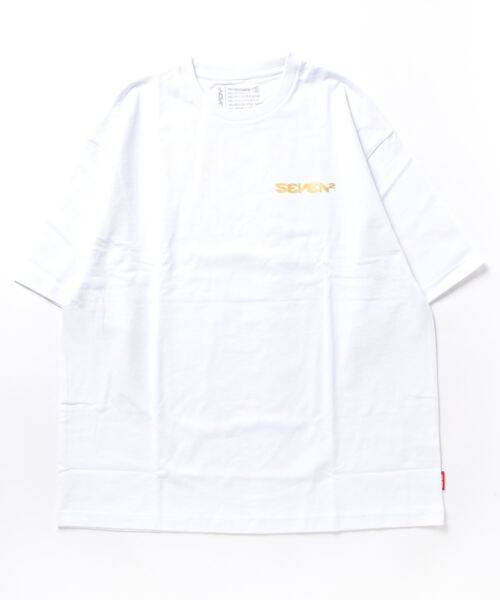 SEVEN2（セブンツー）の「SEVEN2 セブンツー 半袖 ブランド ロゴ バックプリント ユニセックス クルーネック Tシャツ（Tシャツ ...