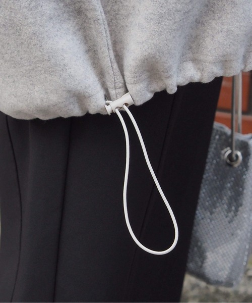 tiptop（ティップトップ）の「【ライン入り登場】メルトンハーフジップBIGパーカー（パーカー）」 - WEAR