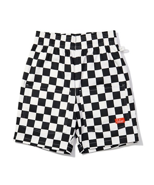 cookman クックマン シェフ ショートパンツ ハーフパンツ イージーパンツ フロントポケット Front pocket Checker ...